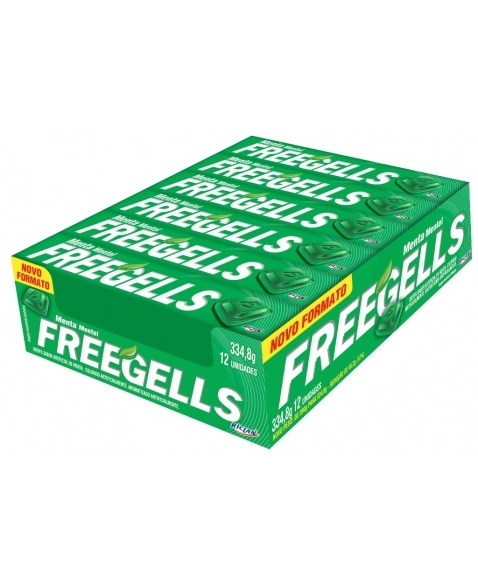 DROPS FREEGELLS PLAY MENTA 12UN - Giovani Distribuidora