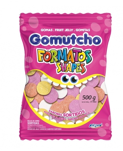 GOMA GOMUTCHO AMERIC YOGURT 500G - Giovani Distribuidora