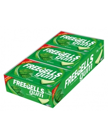 CHICLE FREEGELLS GUM EXTRA FORTE 15UN - Giovani Distribuidora